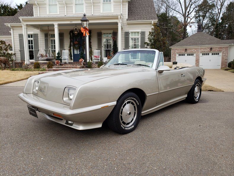 Roll In Rare Style In A Pristine 1989 Avanti Convertible