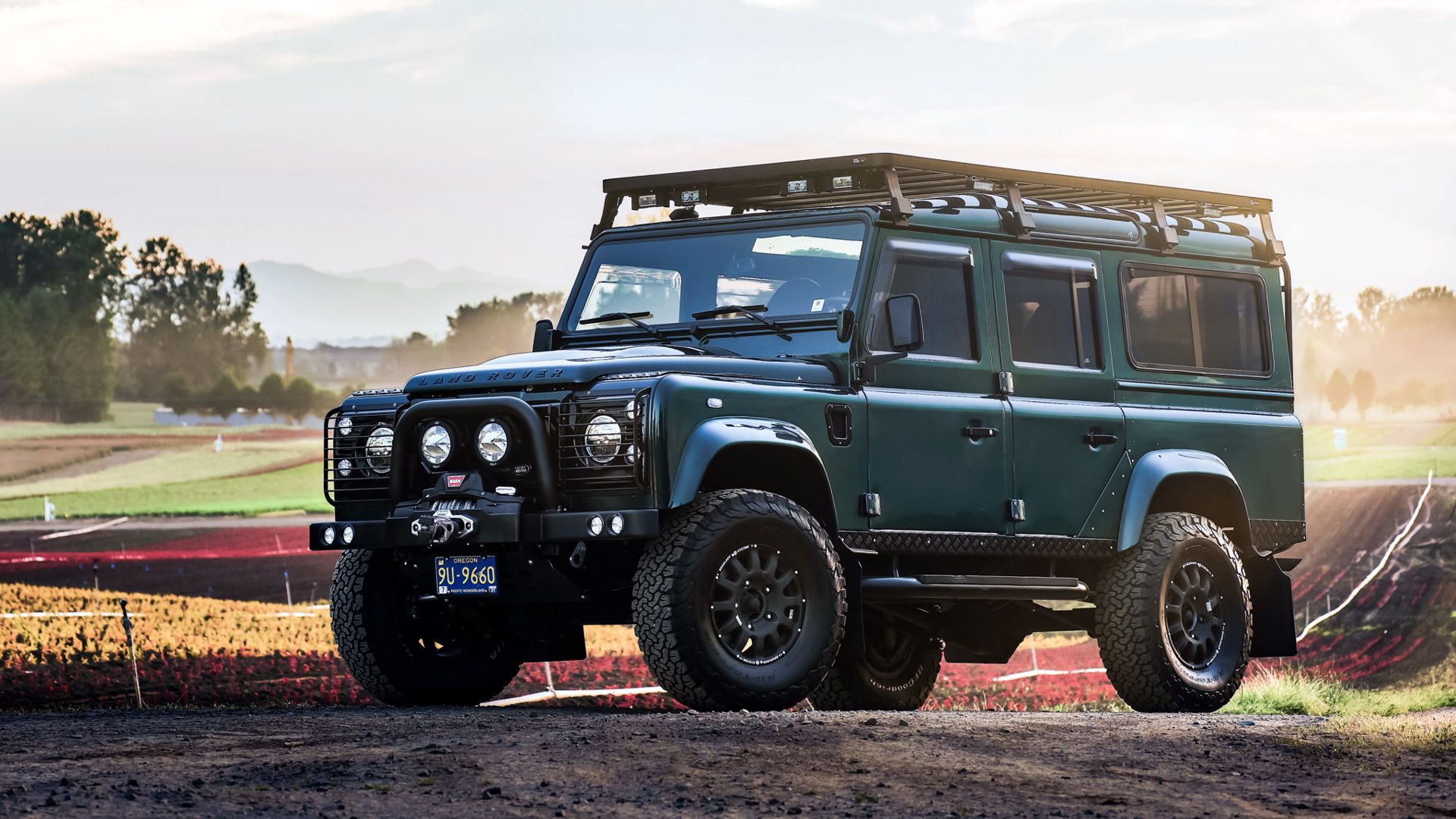 Restored 1992 Land Rover Defender Is A Luxury Off-Roader