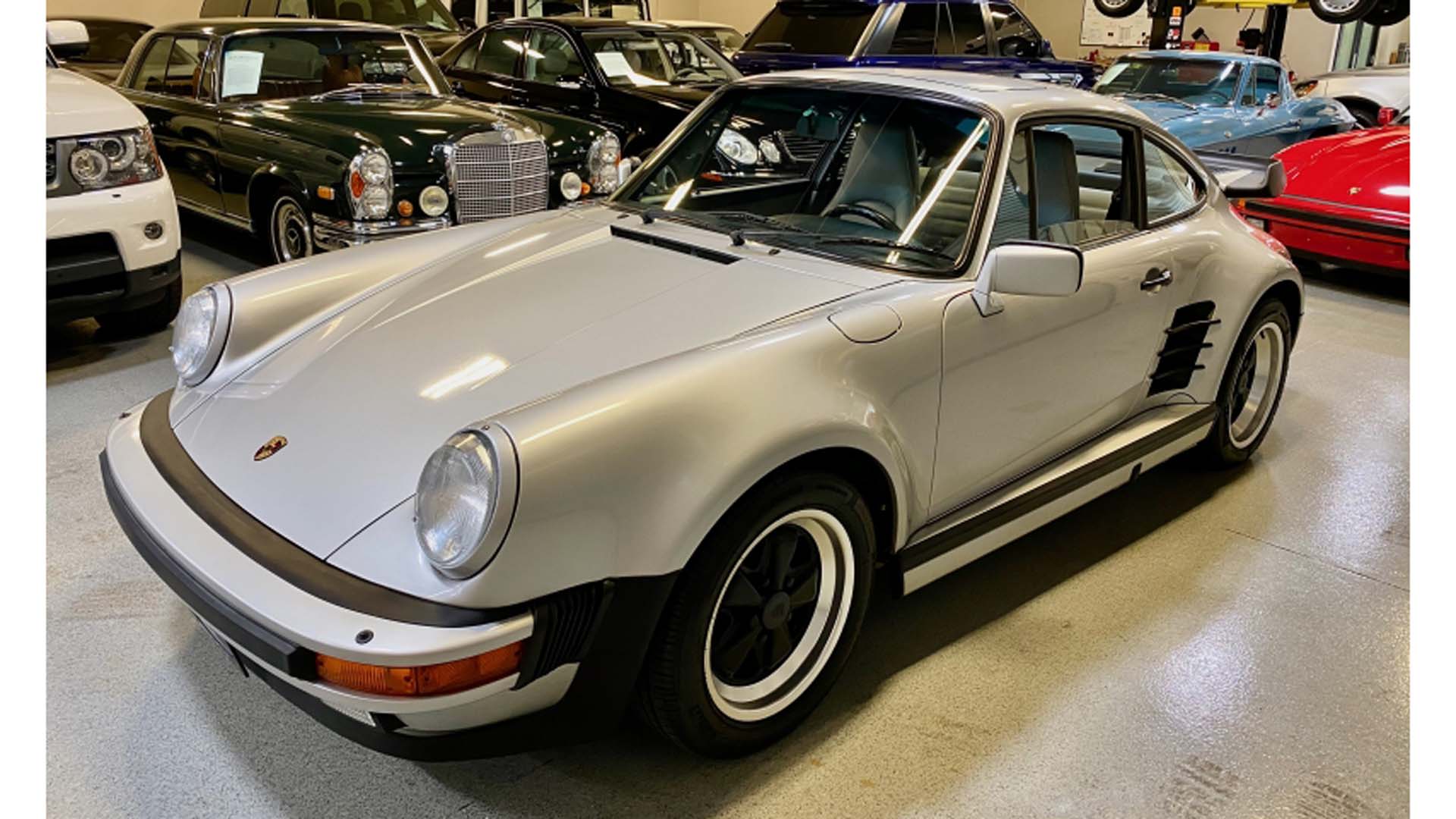 Porsches Don't Get Much Rarer Than This Turbo-Look 1988 Porsche 911