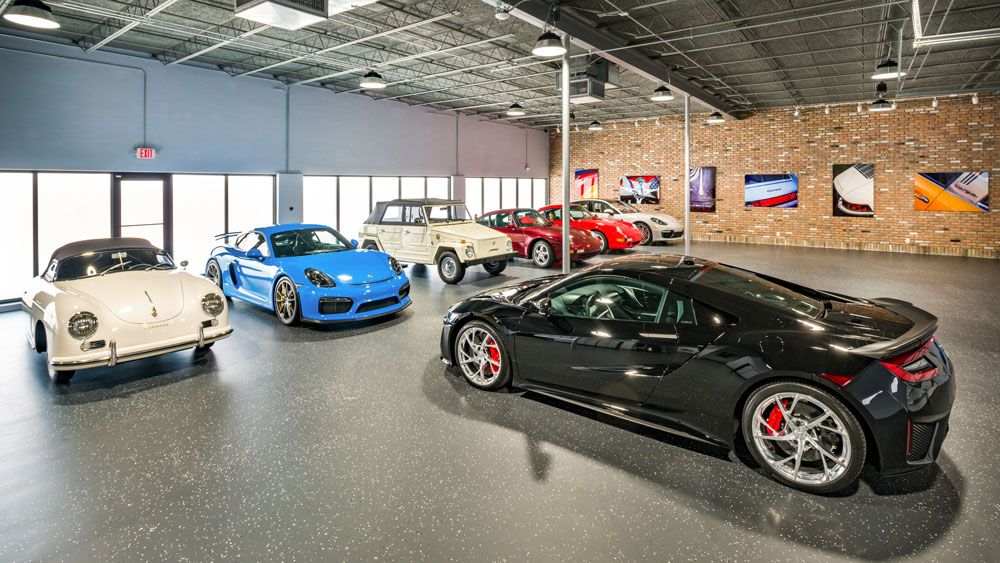 From An Old Window Factory To One Car Collector's Epic Garage