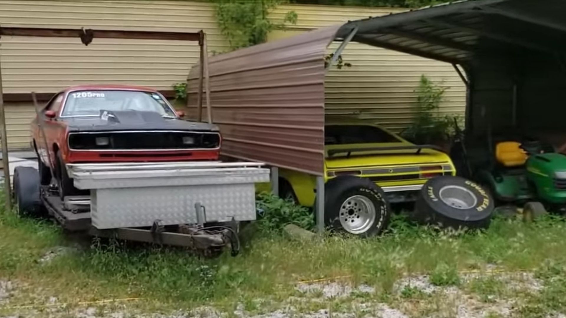 This Farm is Full Of Classic Mopar Muscle Cars