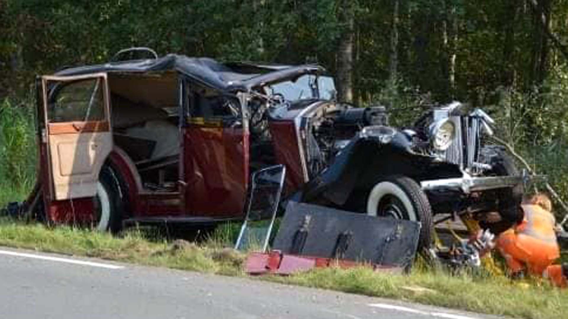 1936 Rolls-Royce Phantom Destroyed During Transit