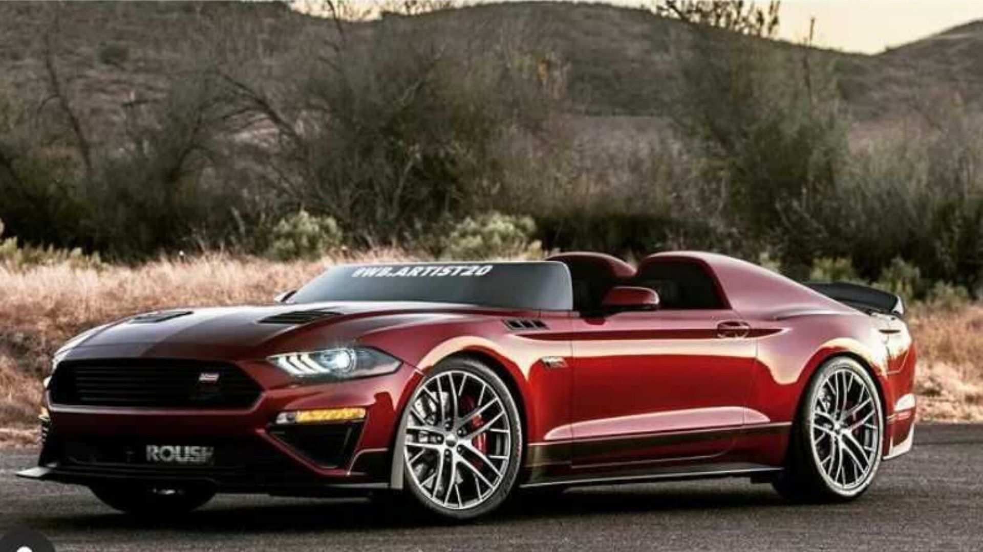 Here We Have A Ford Mustang Speedster