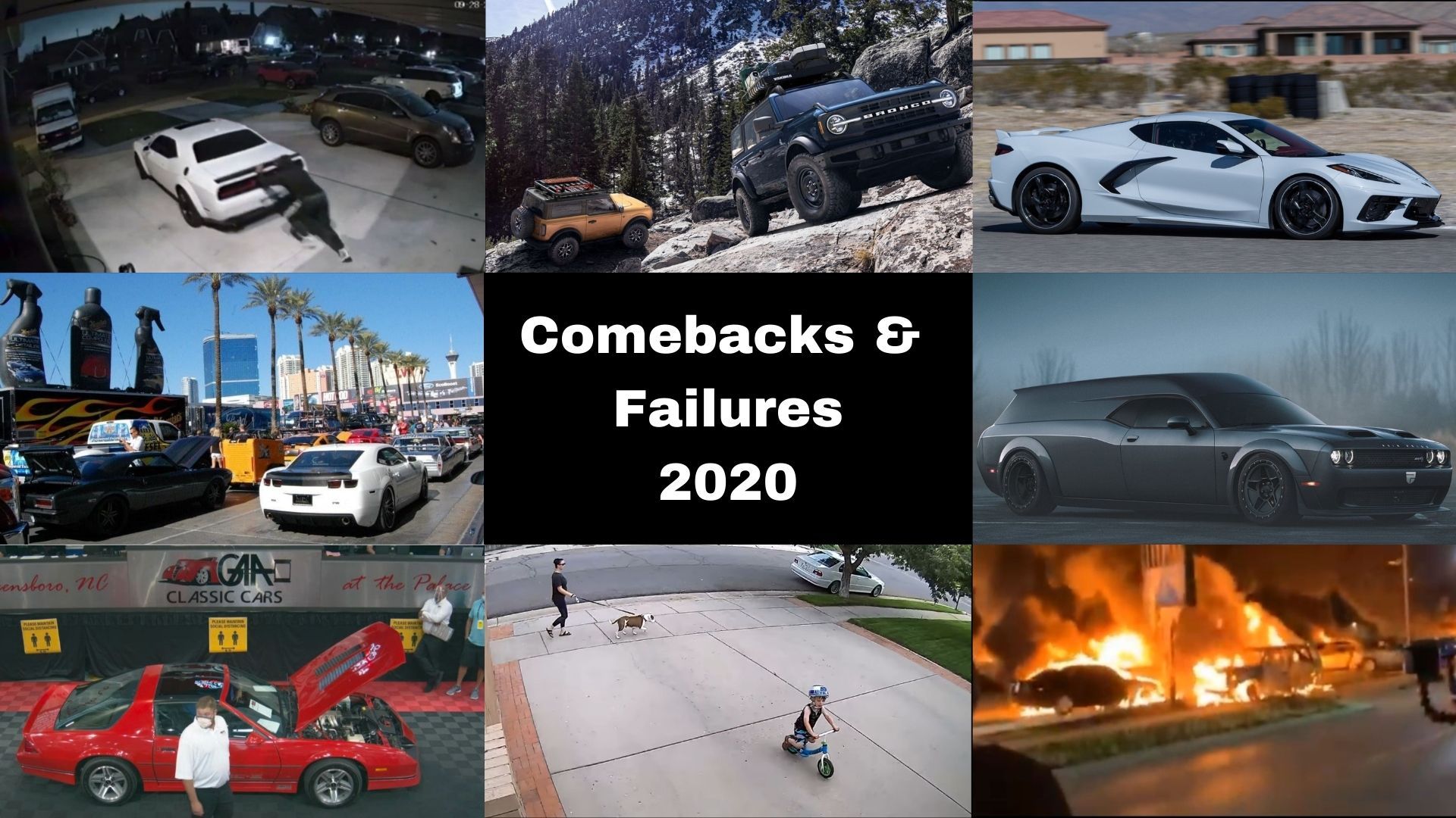Automotive Comebacks And Failures Of 2020