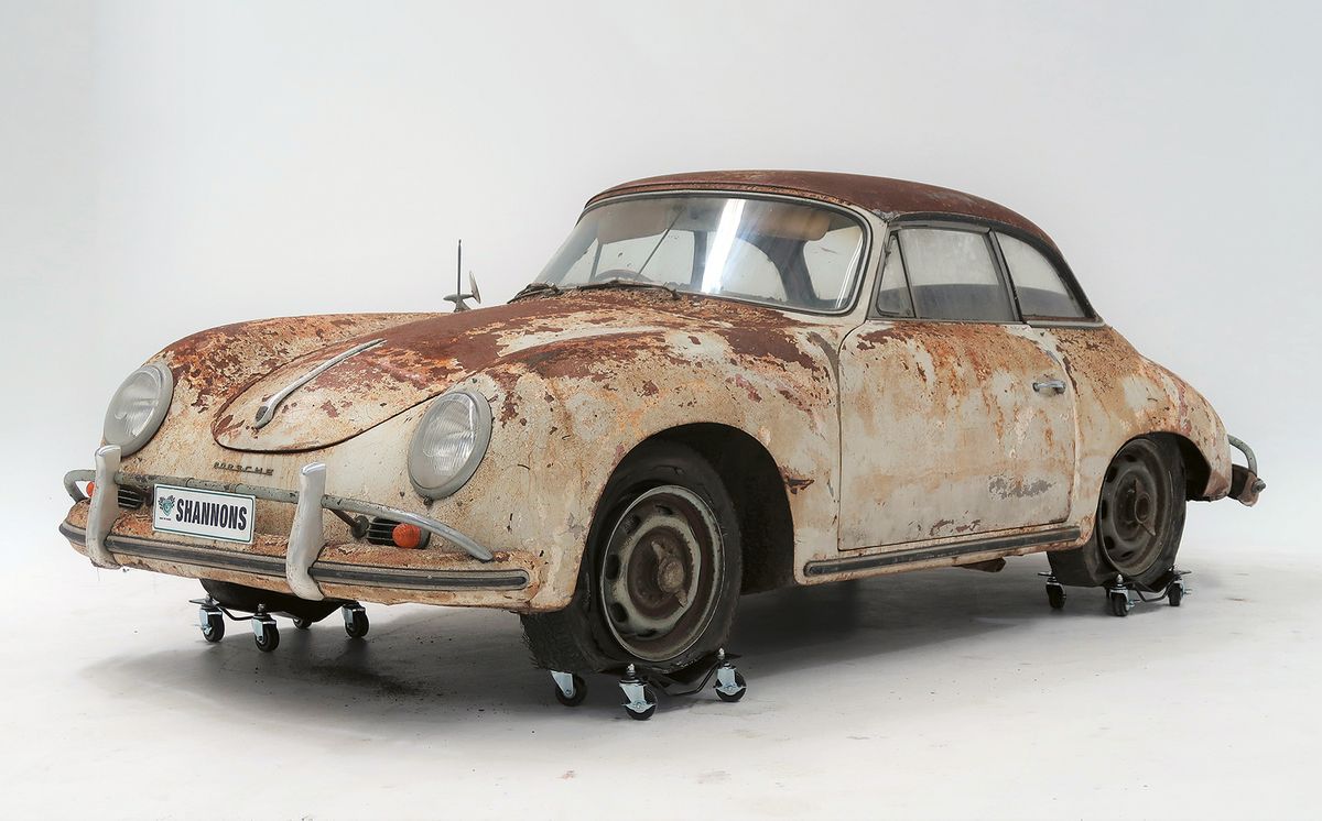 Rusted Out Barn Find Porsche Sells For Ludicrous Price