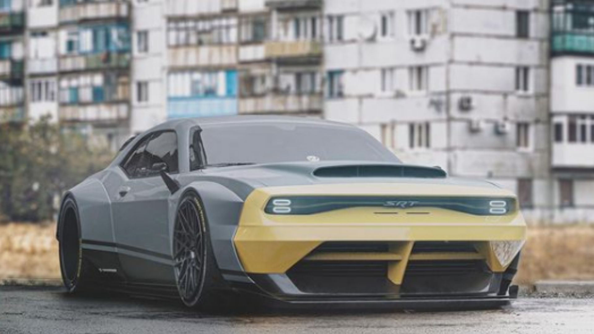 Bagged Widebody Dodge Demon Polarizes