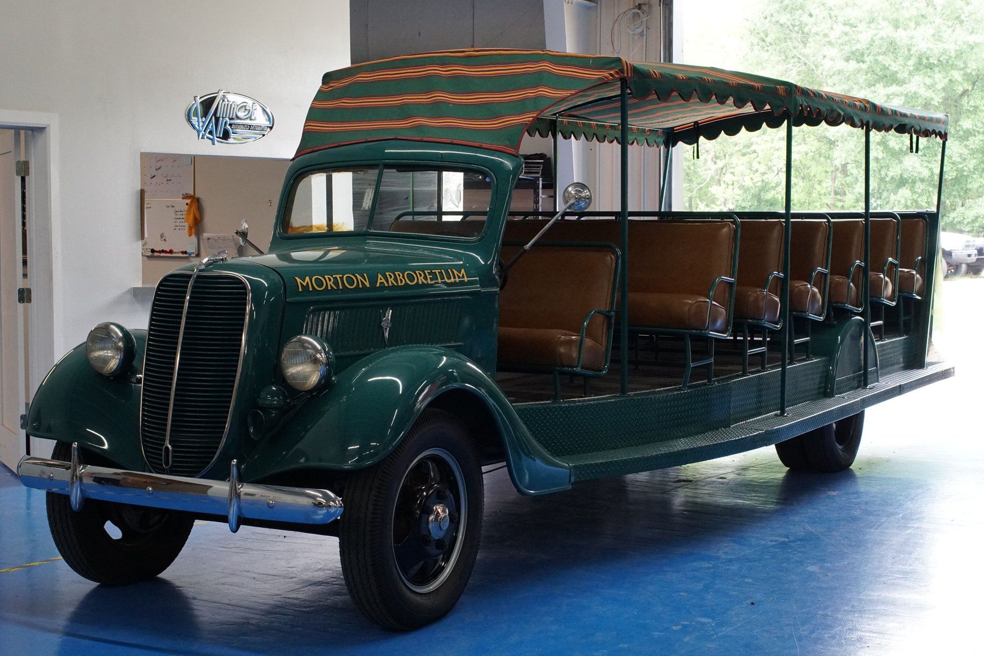 Morton Arboretum Tour Bus 1935 Ford Model BB Has Stories