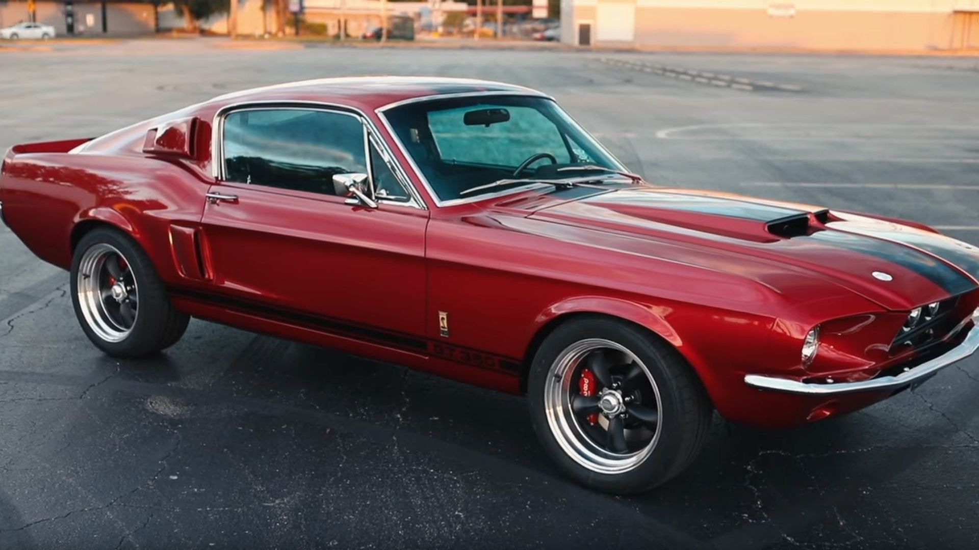 1967 Shelby GT350 Looks Awesome In Rapid Red