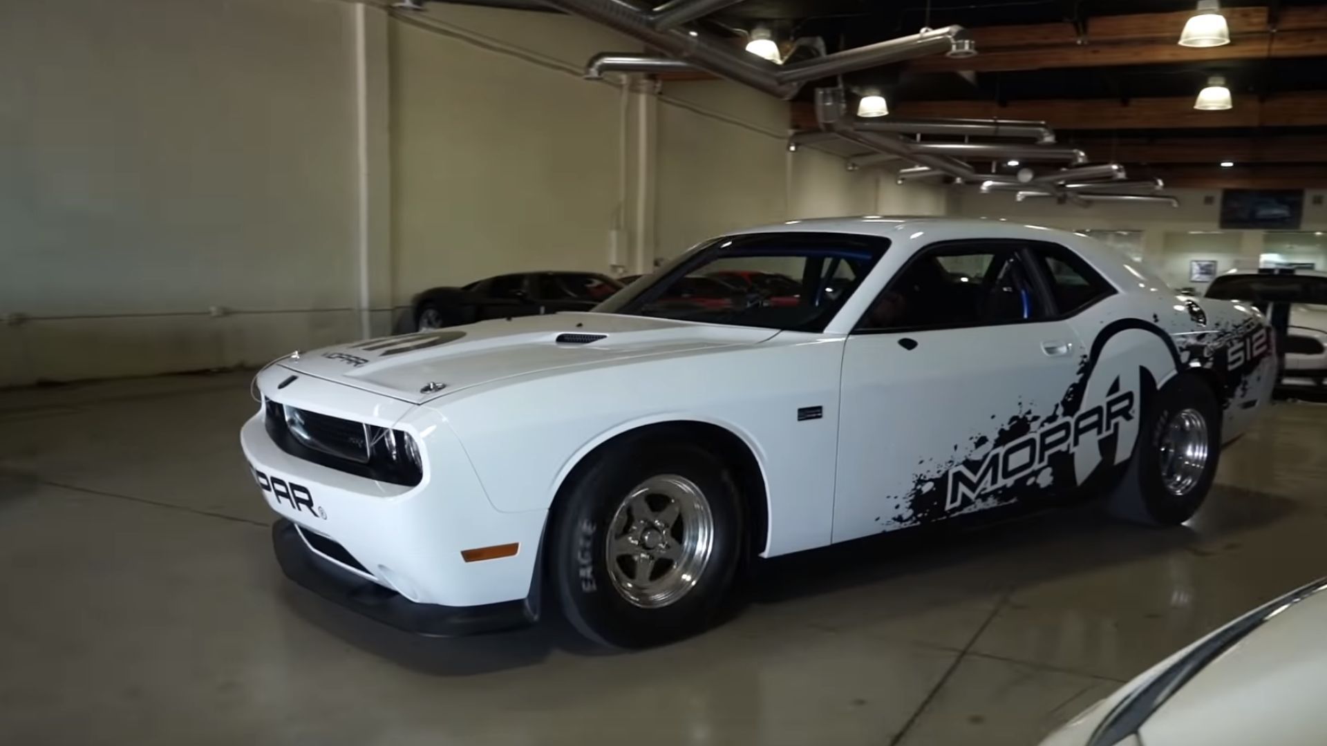 Viper-Powered Dodge Challenger Drag Pak