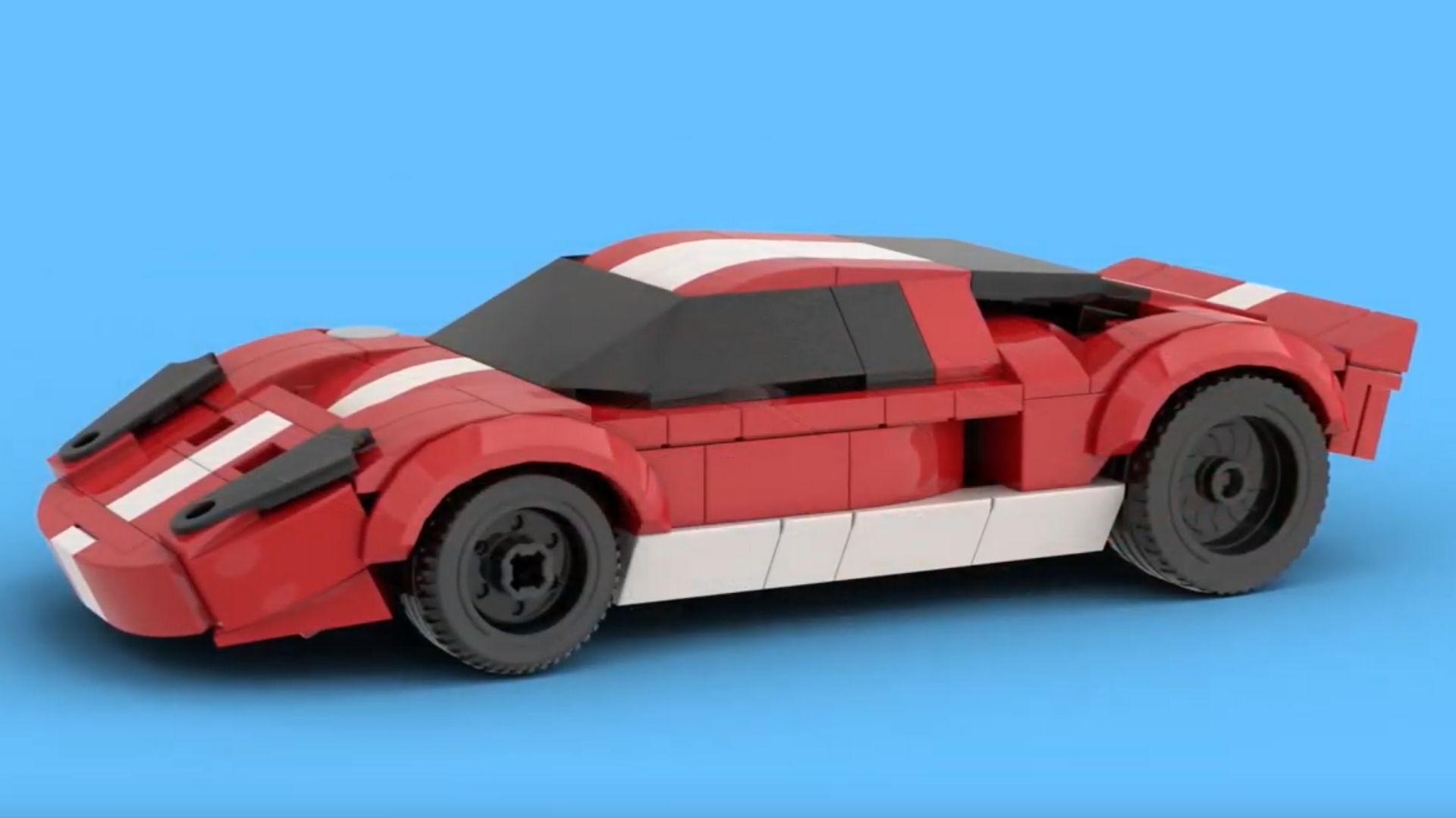 Learn How To Build A Lego Ford GT