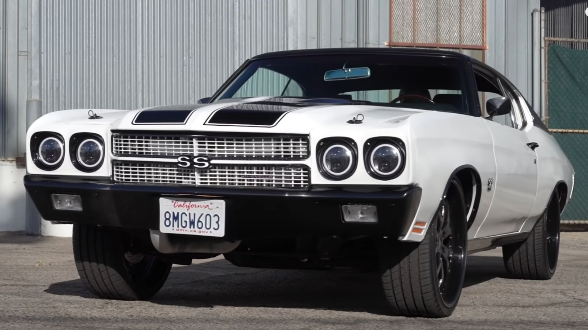 Twin-Turbo 1970 Chevelle SS Rides On 22-Inch Wheels
