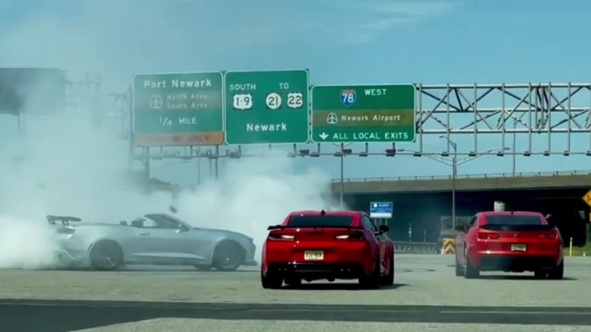 Street Takeover Shuts Down New Jersey Turnpike