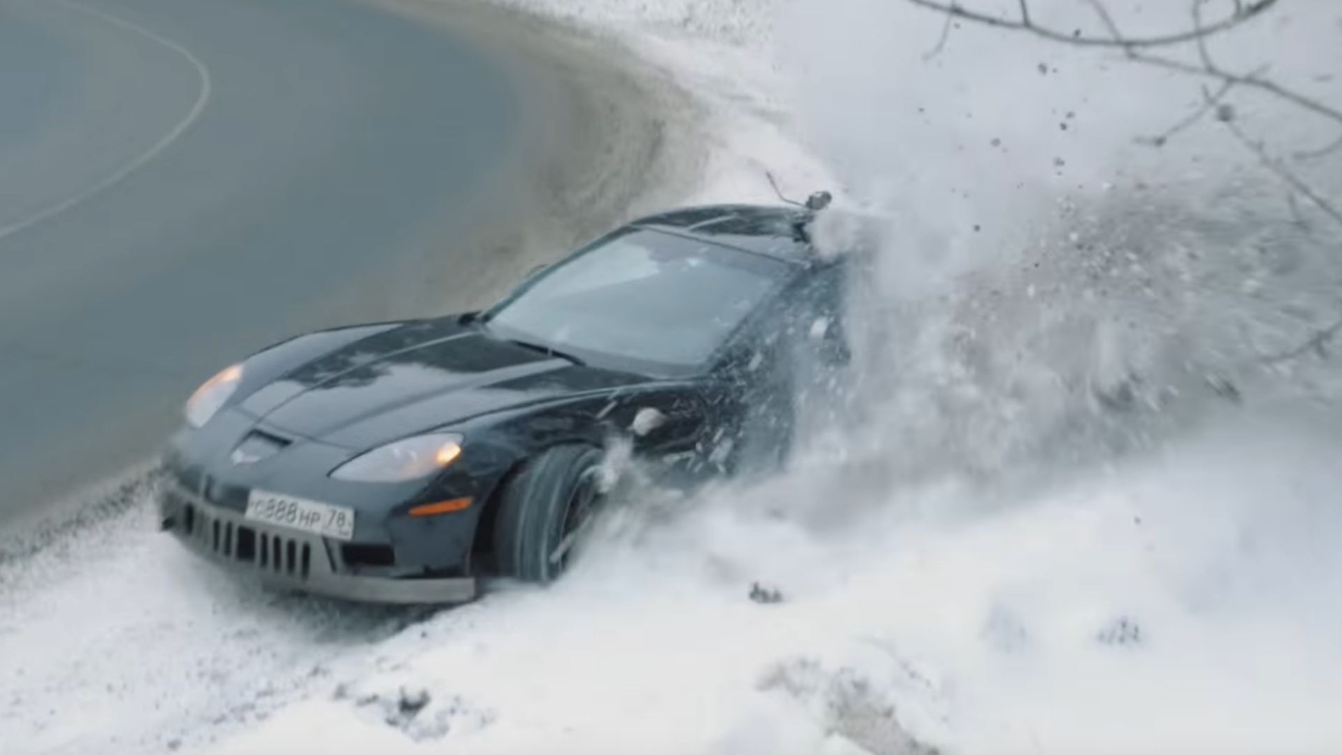 Car Snow Drift