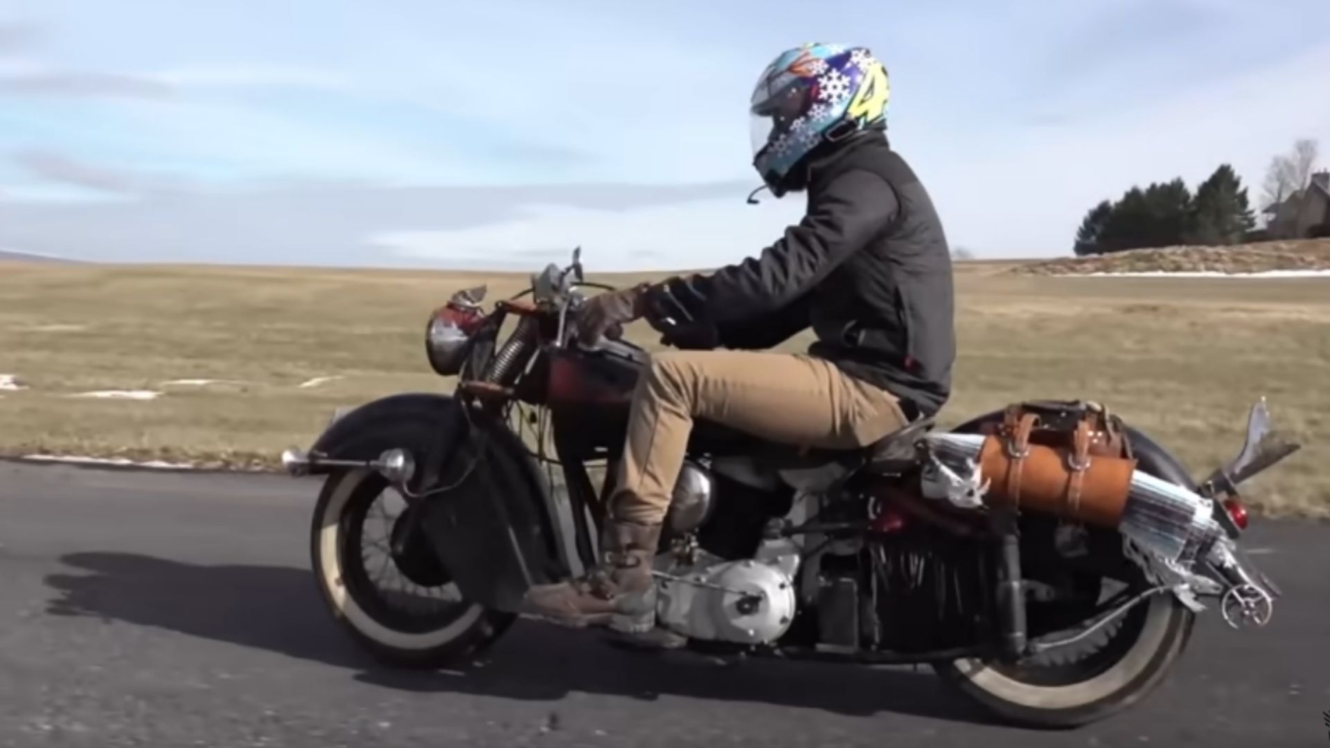 Motorcycle Monday: 1948 Indian Chief Resurrected And Ridden