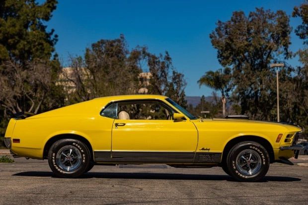 1970 Ford Mustang Flexes With A Cobra-Jet V8 Powertrain