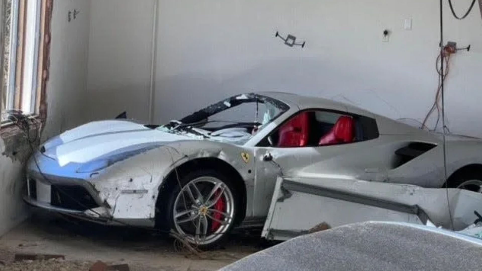 Ferraris And More Trashed By Hurricane Ian