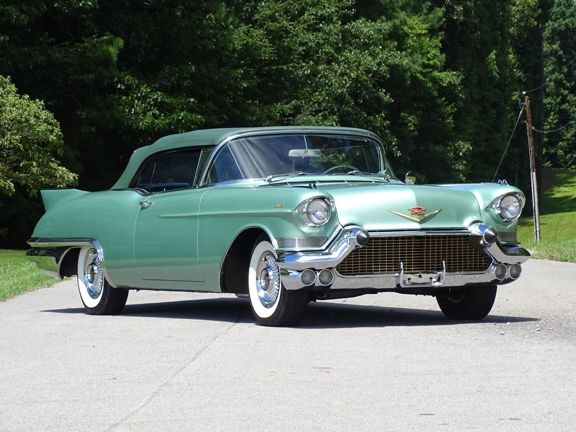 Stunning 1957 Eldorado Headlines The Raleigh Classic