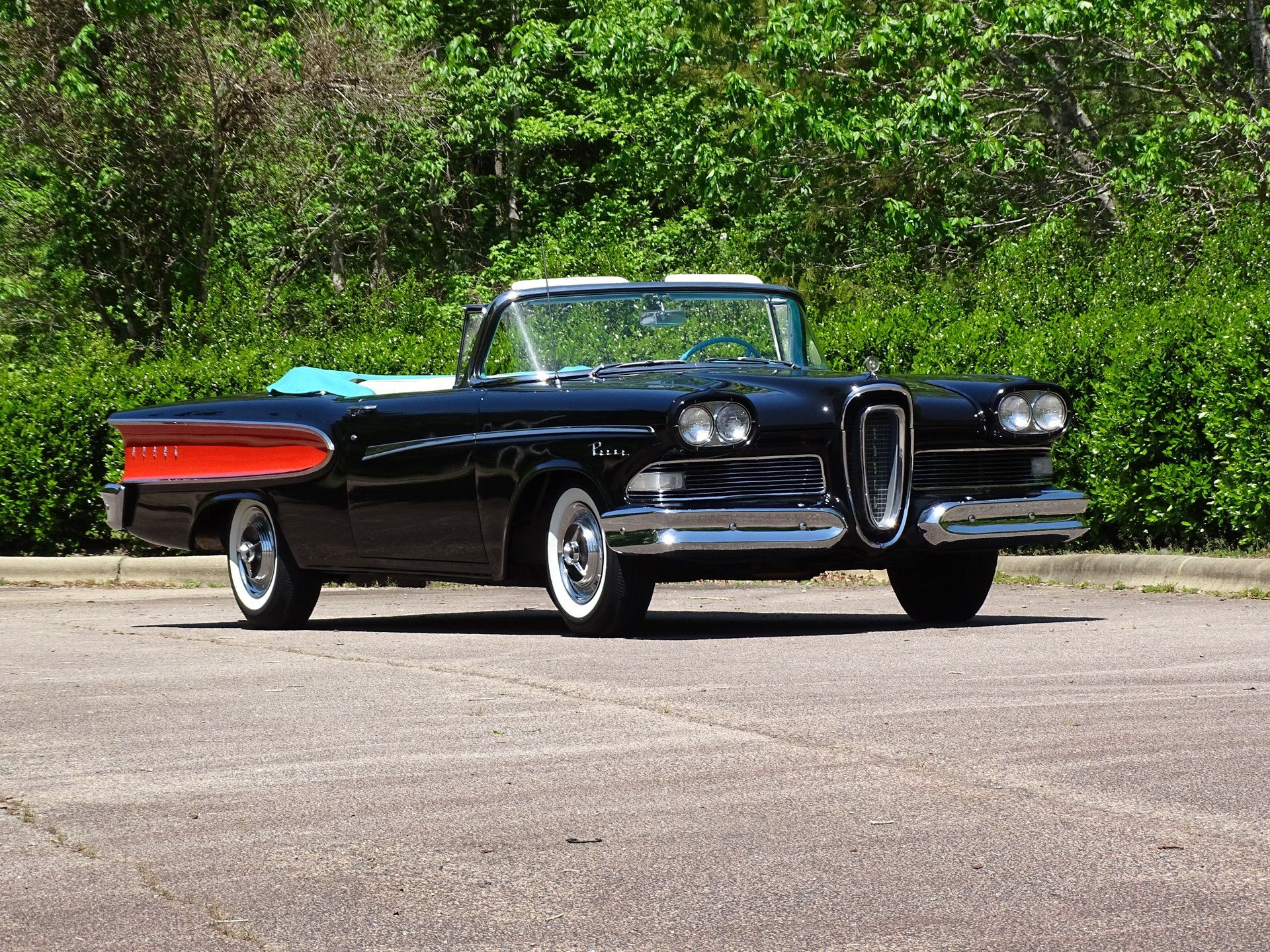 Rare and Fully Restored Edsel Pacer Convertible Headlines