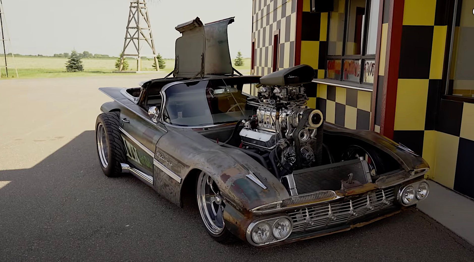 El Camino Drag Car Is A Hulk Racer