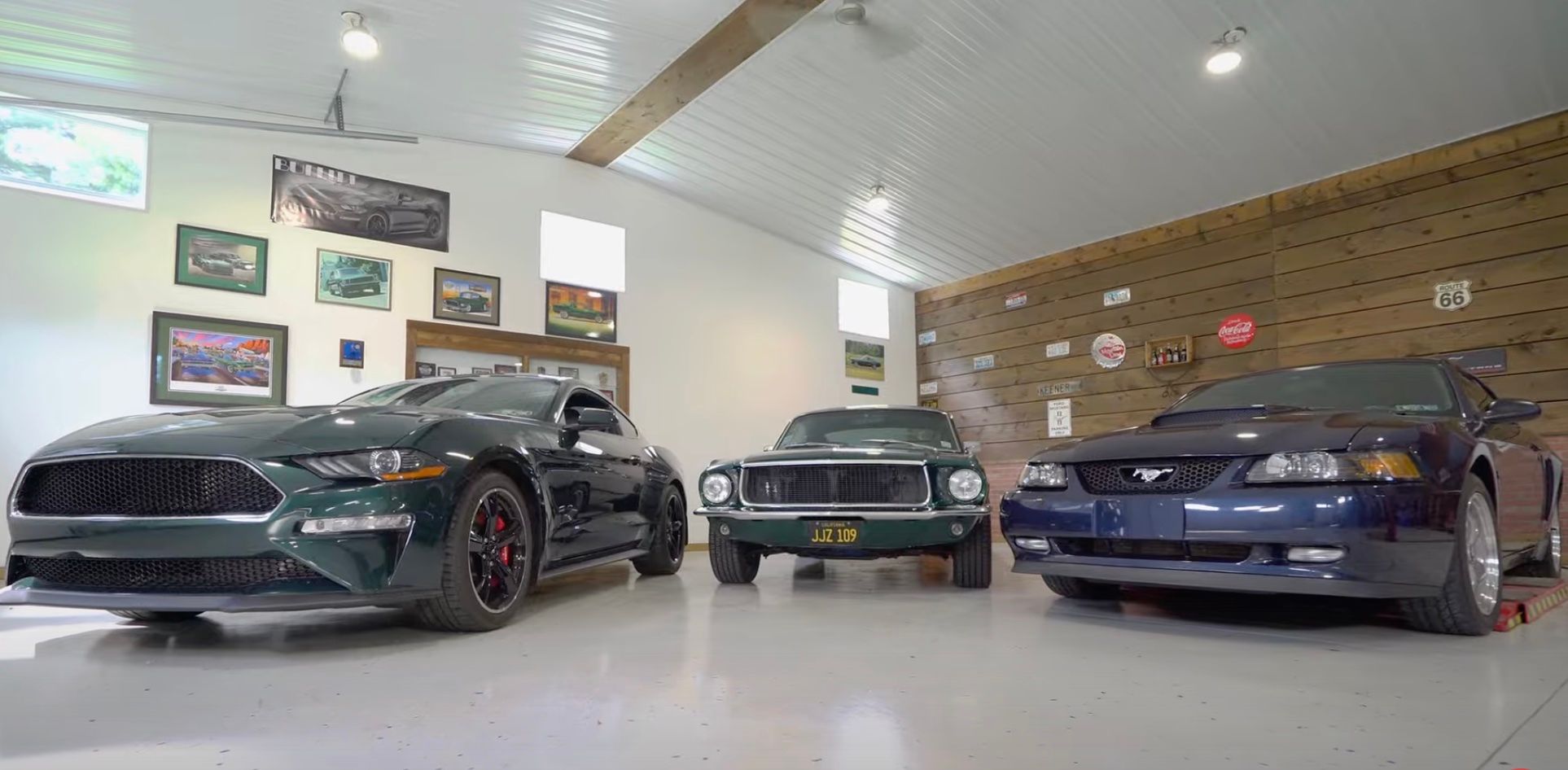 Bullitt Mustang Collection Spans Three Generations