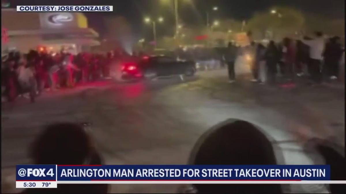 Texas Street Takeover Leads To Chase And Arrests