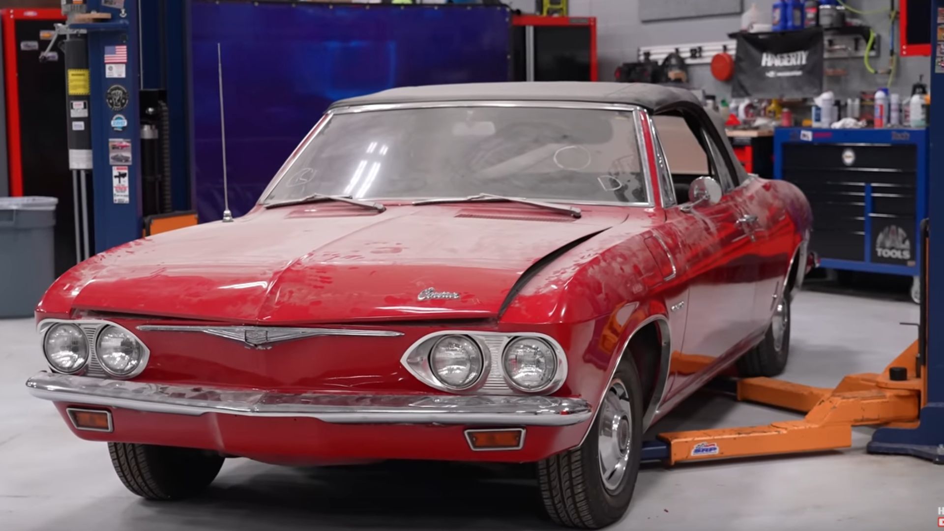Flooded Corvair Brought Back From The Dead