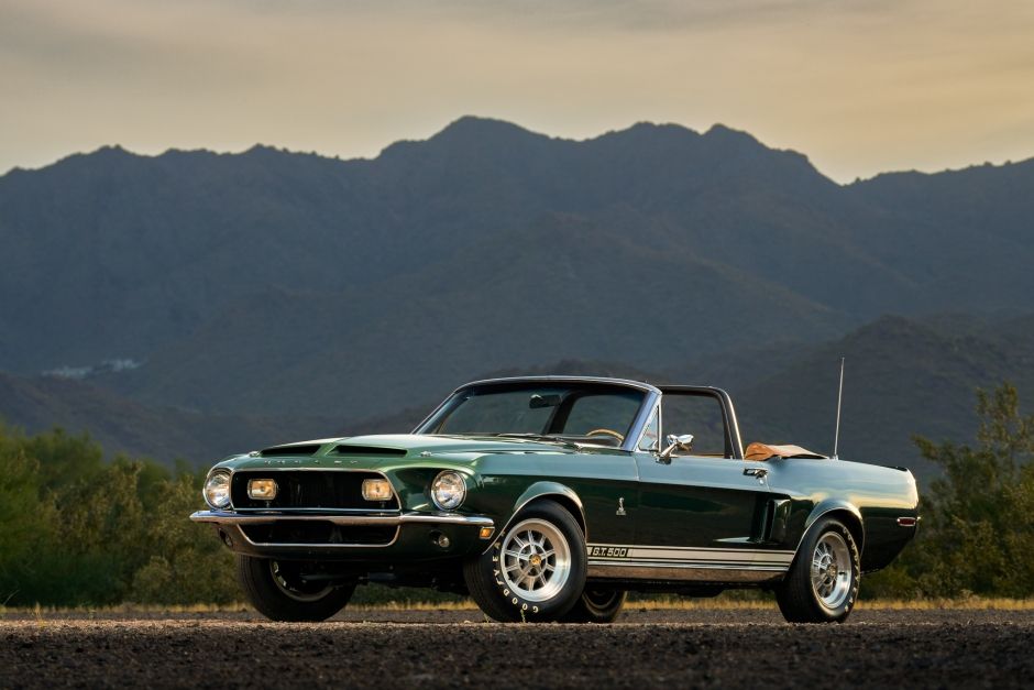 Awesome 1968 Shelby GT500 Convertible 4-Speed