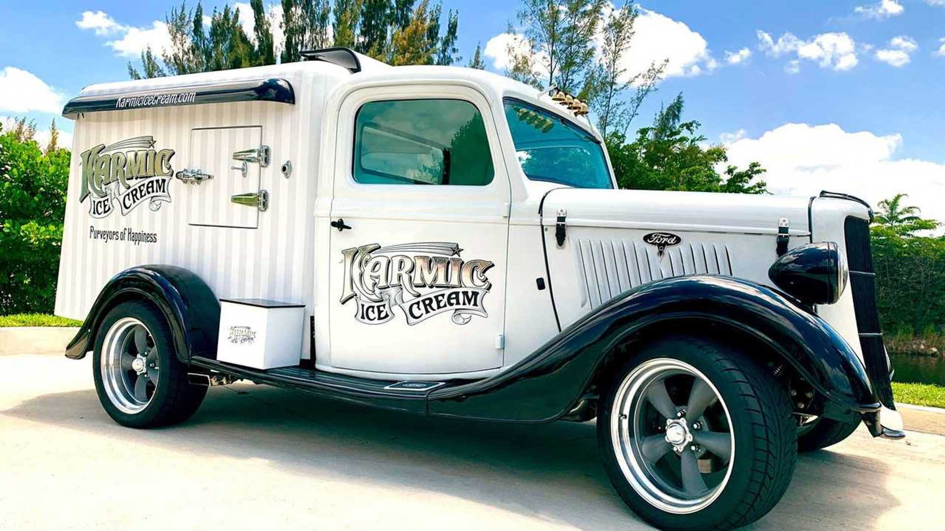 1935 Ford Hot Rod Doubles As A Wicked Cool Ice Cream Truck