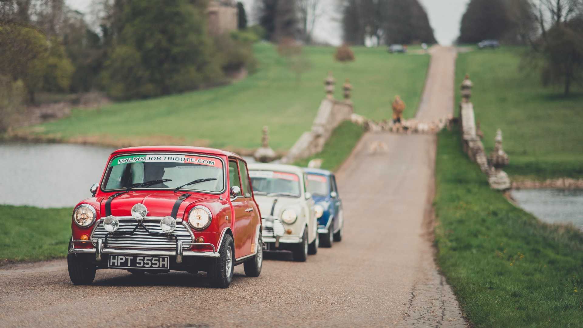 Hagerty Recreates Iconic Italian Job Chase At Stowe School