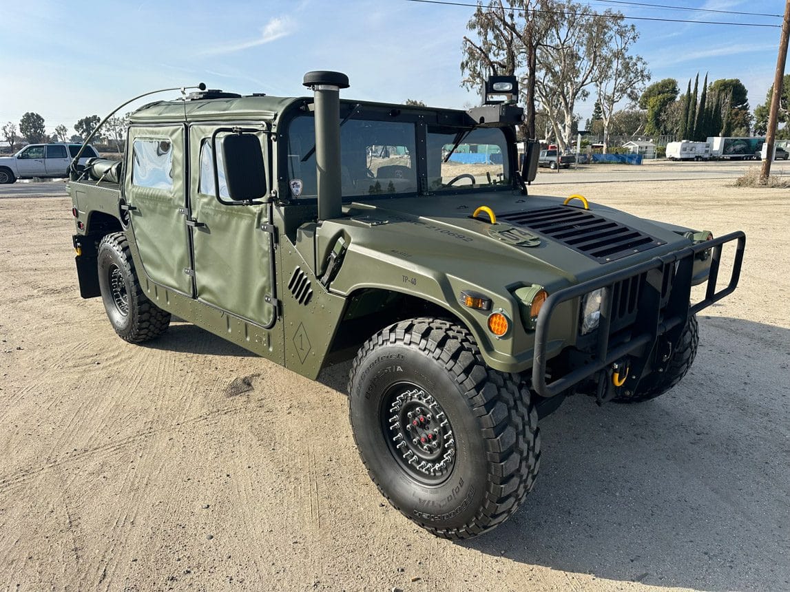 Corvette Mike Is Selling A 2004 U.S. Marine Corps Humvee With An On ...