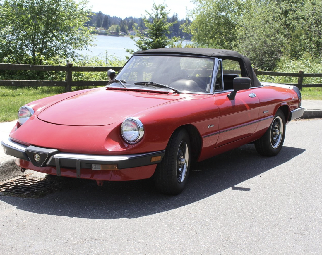 This Alfa Romeo Spider Has Just 20k-Miles