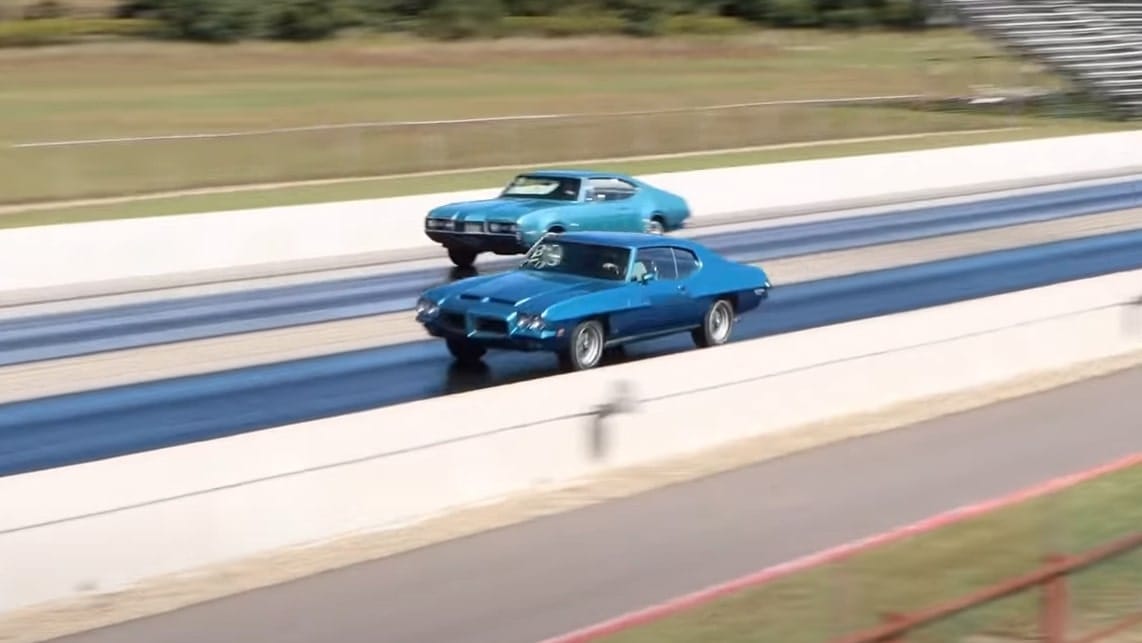 Oldsmobile Cutlass Faces Off Against Pontiac GTO in Classic Muscle Car ...