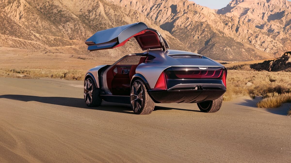 Cadillac’s Gullwing Elevated Velocity Concept Hints at High-Riding EV Performance Future