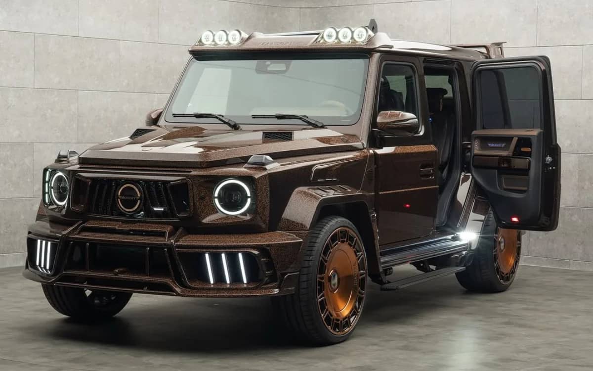 Mansory Unveils One-Off Mercedes G-Class With Hot Styling and 820 HP