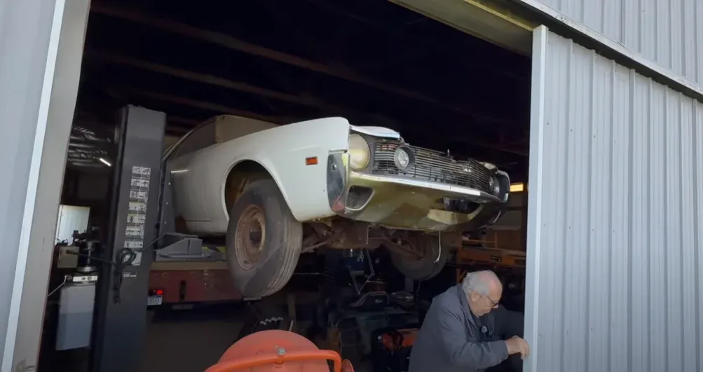Untouched 1969 AMC AMX Drag Car Emerges From Michigan Garage After 55 Years