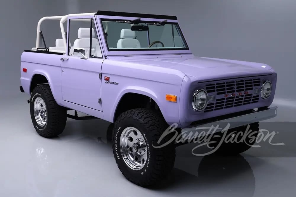 Why a Lavender Mist 1976 Ford Bronco Just Sold for $440,000