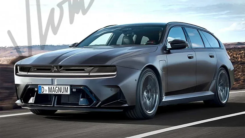 CGI Reimagining Blends Dodge Magnum Heritage With BMW M5 Touring Design