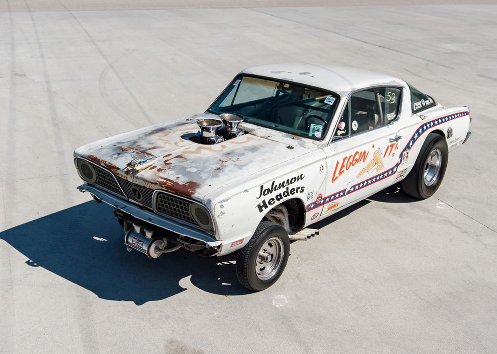 Bid On This Vintage Mopar Racing Duo
