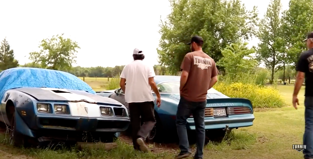 Watch A Trans Am 'Yard Find' Being Driven From Its Grave