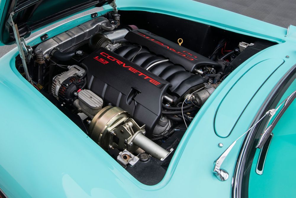 Stunning LS3-Powered 1956 Chevy Corvette Restomod Is Both Show And Go