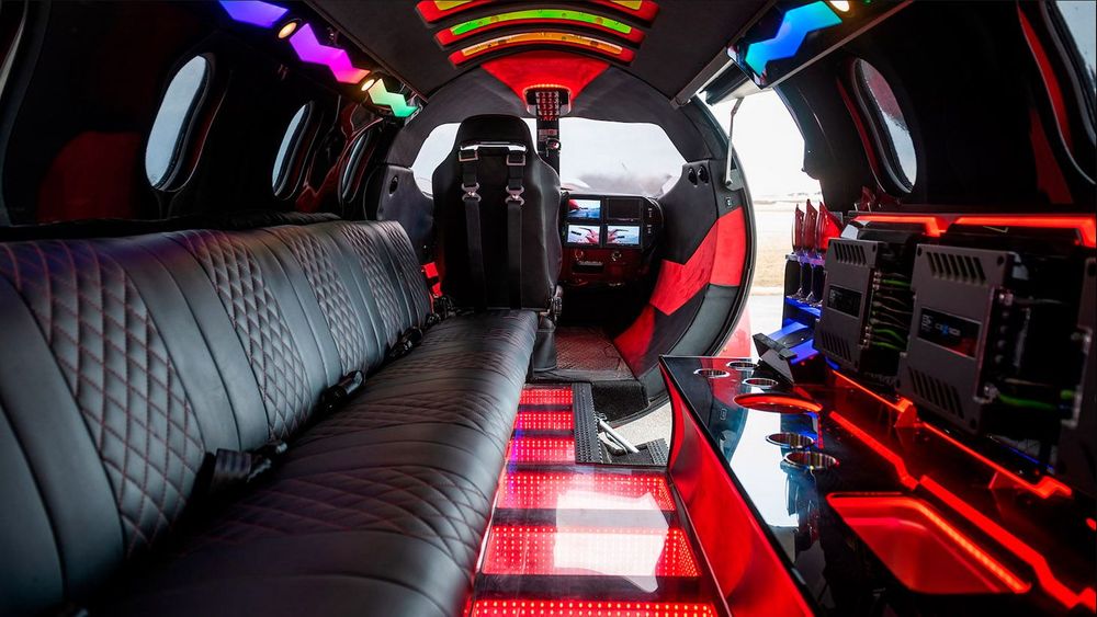 Live Large In This Chevy-Based Learjet Limousine