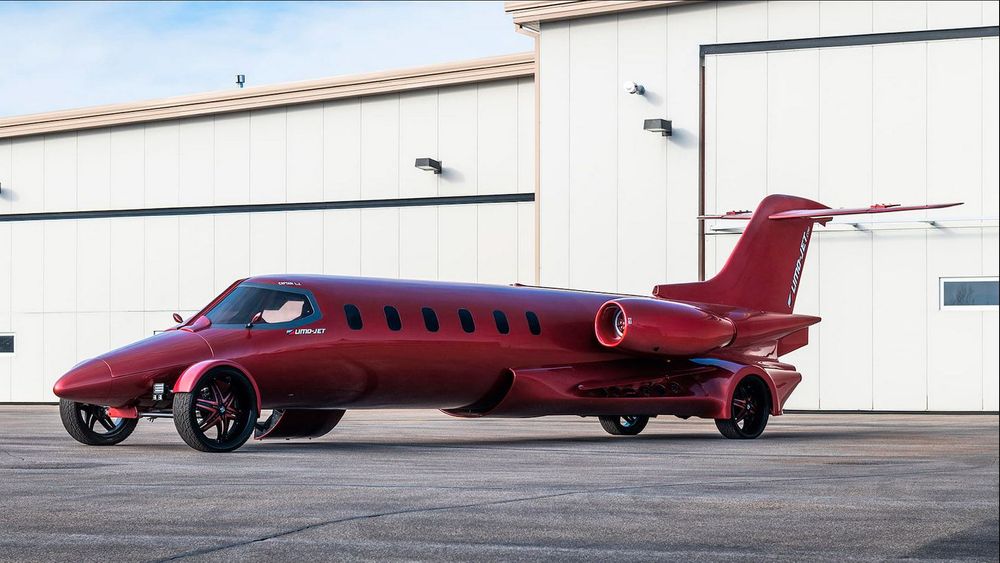 Live Large In This Chevy-Based Learjet Limousine