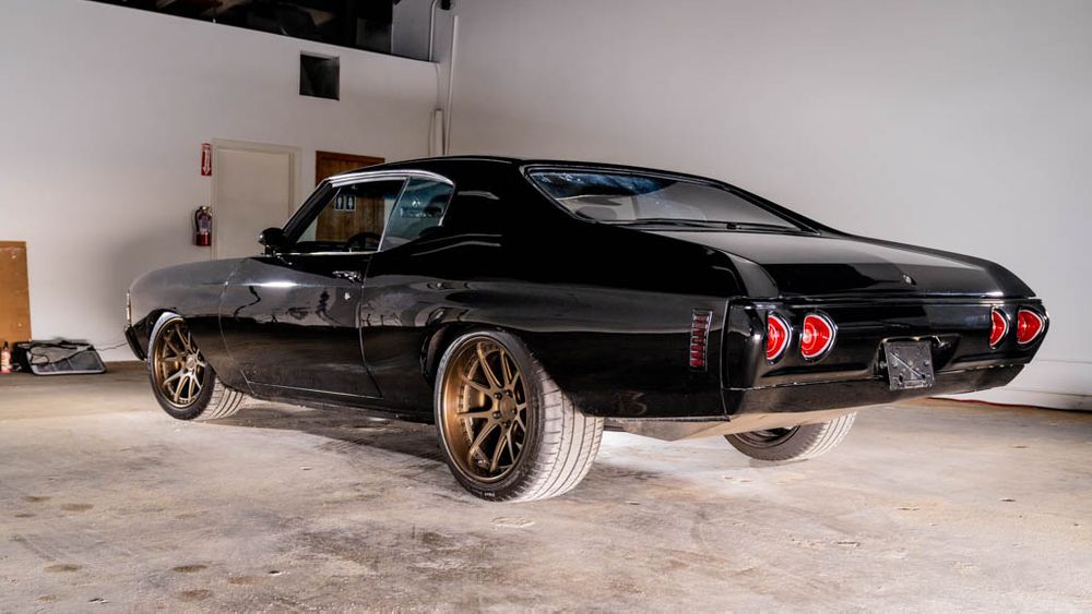 Smoke 'Em All In A Sinister Supercharged 1971 Chevy Chevelle Restomod