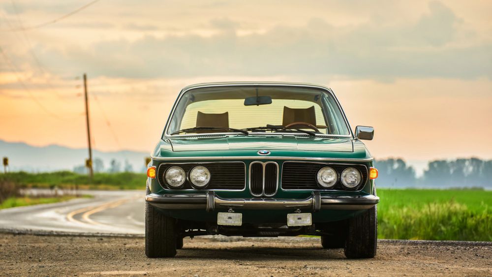 Lavishly Cruise Around Town In A 1974 BMW 3.0CS 5-Speed