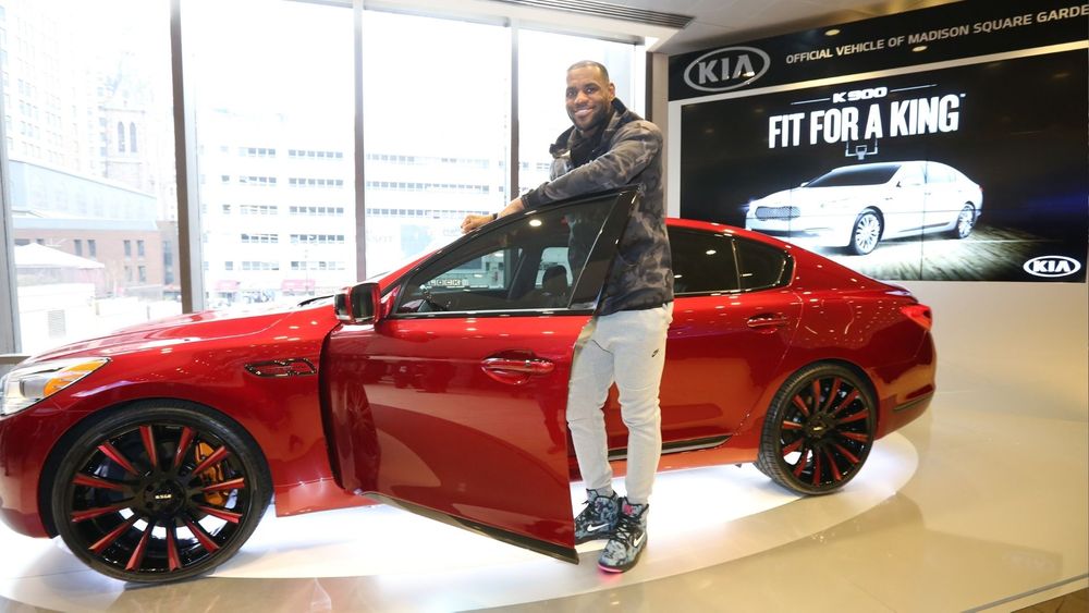 LeBron James Has Quite The Car Collection