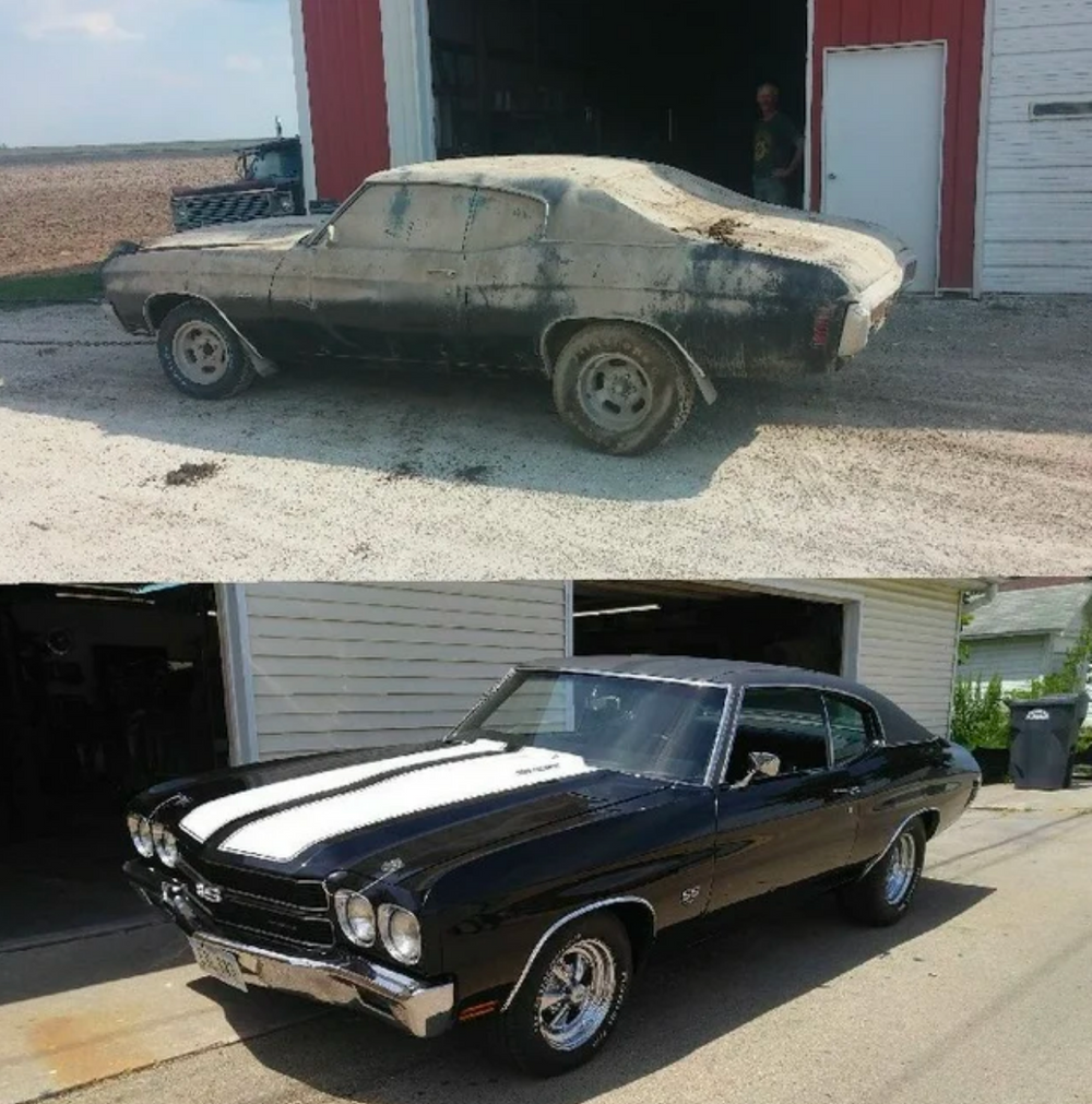Before and After: 1970 Chevelle Restoration