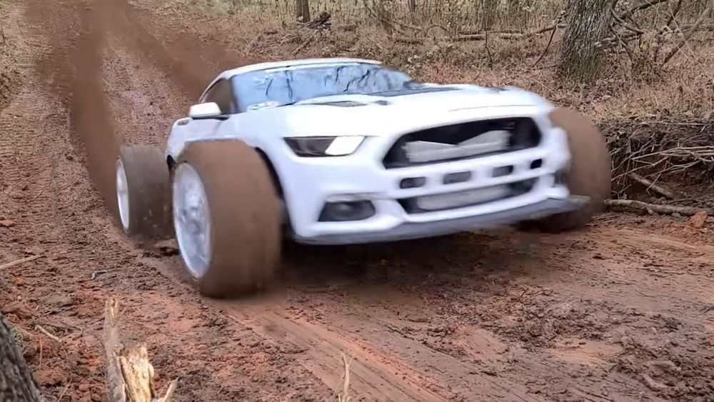 This Mustang Is A Hill Climb Monster