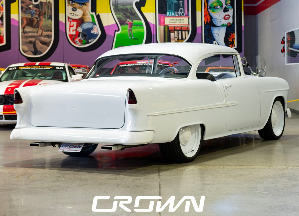 Custom 1955 Bel Air ‘White Abyss’ Is A Tri-Five King