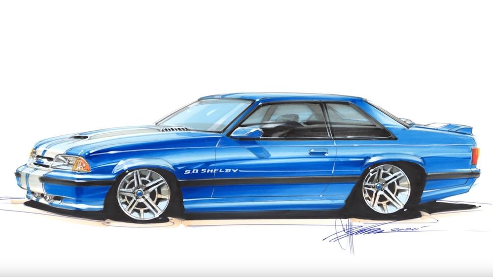 Chip Foose Redraws The Fox-Body Mustang