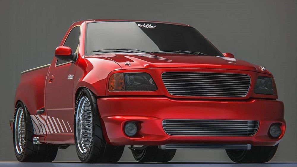 Artist Gives Ford Lightning An Update